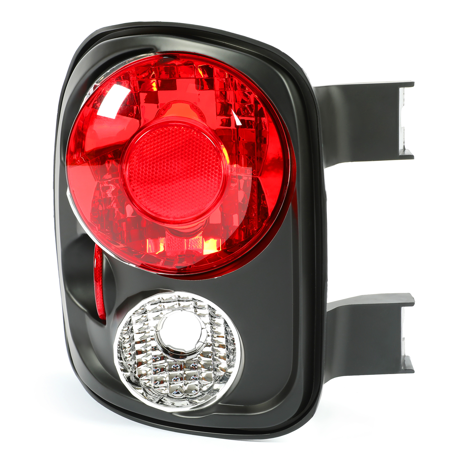 Black Tail Lights Lamps For Chevy Silverado GMC Sierra Stepside 99-04 ...