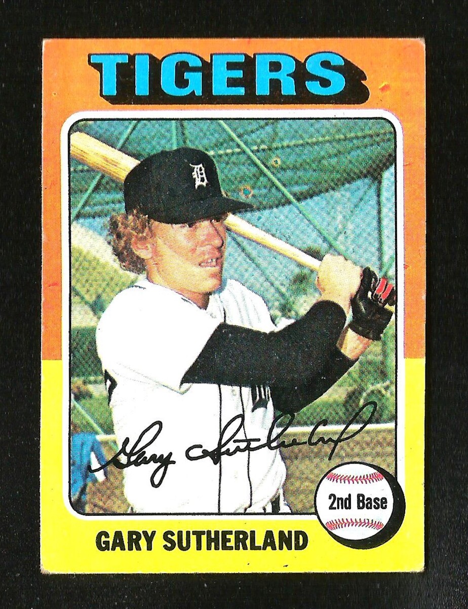 1975 Topps SET BREAK #522 GARY SUTHERLAND DETROIT TIGERS (SB1) | eBay