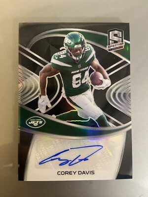 2021 Panini Spectra Signatures /60 Corey Davis #SIG-CD Auto | eBay