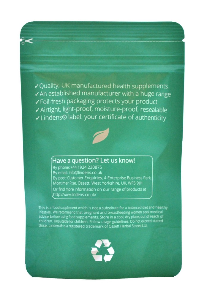 Lindens Pro Billion 120 Capsules 1 billion CFU of lactobacillus ...