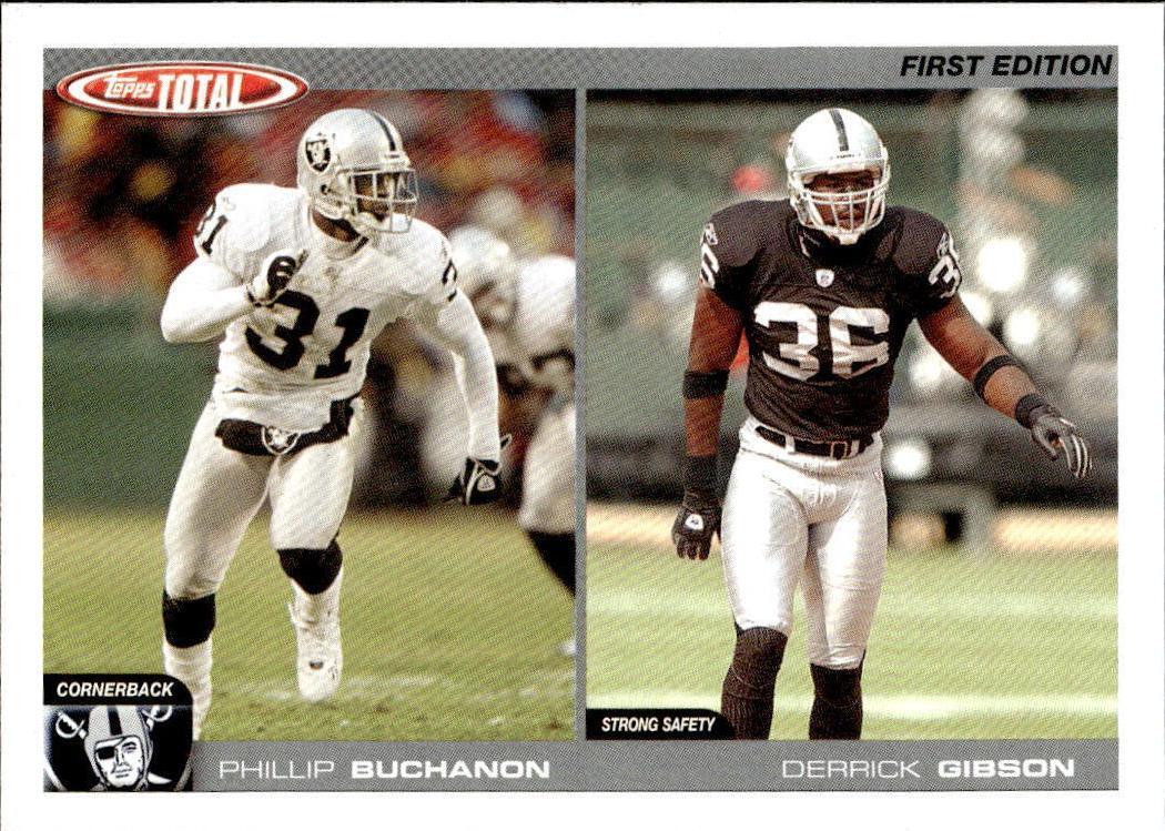 2004 Topps Total - Phillip Buchanon, Derrick Gibson #266 First Edition ...
