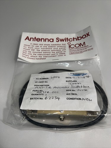 Icom antenna switch box ant-sb.001 | eBay