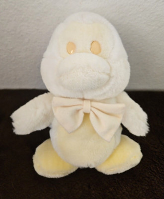 Target Penguin Or Duck Plush Stuffed Animal Yellow Cream Bow Tie | eBay