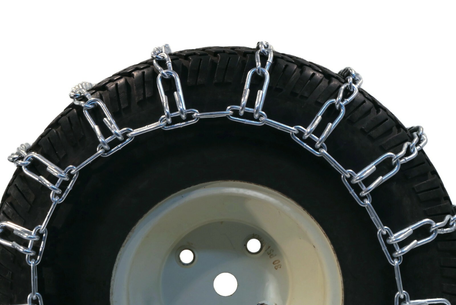 Pair of 2 Link Tire Chains 24x10.5x12, 24x13x12 for Snow Blower ...