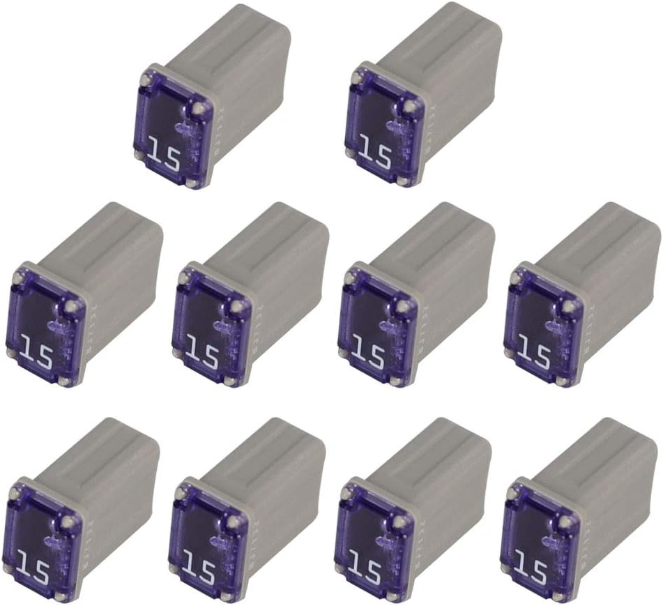 608815 15 Amp Mcase Cartridge Fuses - 10 Flosser Micro FMM Mcase Fuse ...
