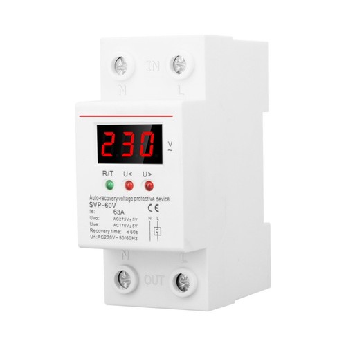 Under-voltage Relay For Power Surge Protection Green Red Indicator ...