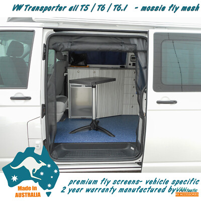 mossie insect FLY SCREEN Campervan VW T5 T6 T6.1 Transporter sliding ...