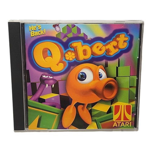 Q*Bert CD-Rom (1999, Hasbro) Windows 95/98 Atari Classic Video Game | eBay