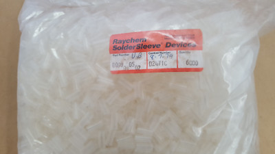6000PCS D098010502 RAYCHEM CLEAR SOLDER SLEEVE | eBay