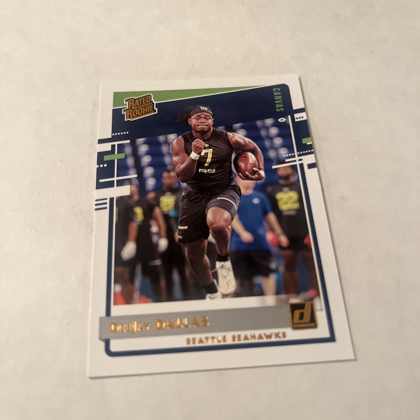 2020 Donruss DeeJay Dallas Seattle Seahawks Rated Rookie CANVAS Free ...