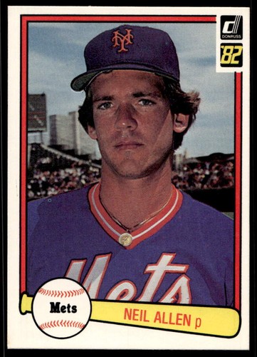 1982 Donruss 506 Neil Allen New York Mets Baseball Card | eBay