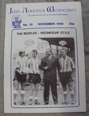 Just Another Wednesday Fanzine No. 10 1990 Sheffield Wednesday Football ...