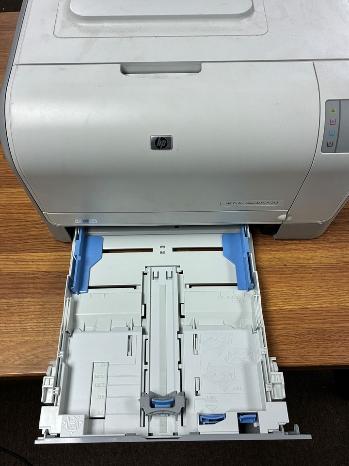 HP Color LaserJet CP1215 Laser Printer W/OEM Toners - VERY Low Usage | eBay