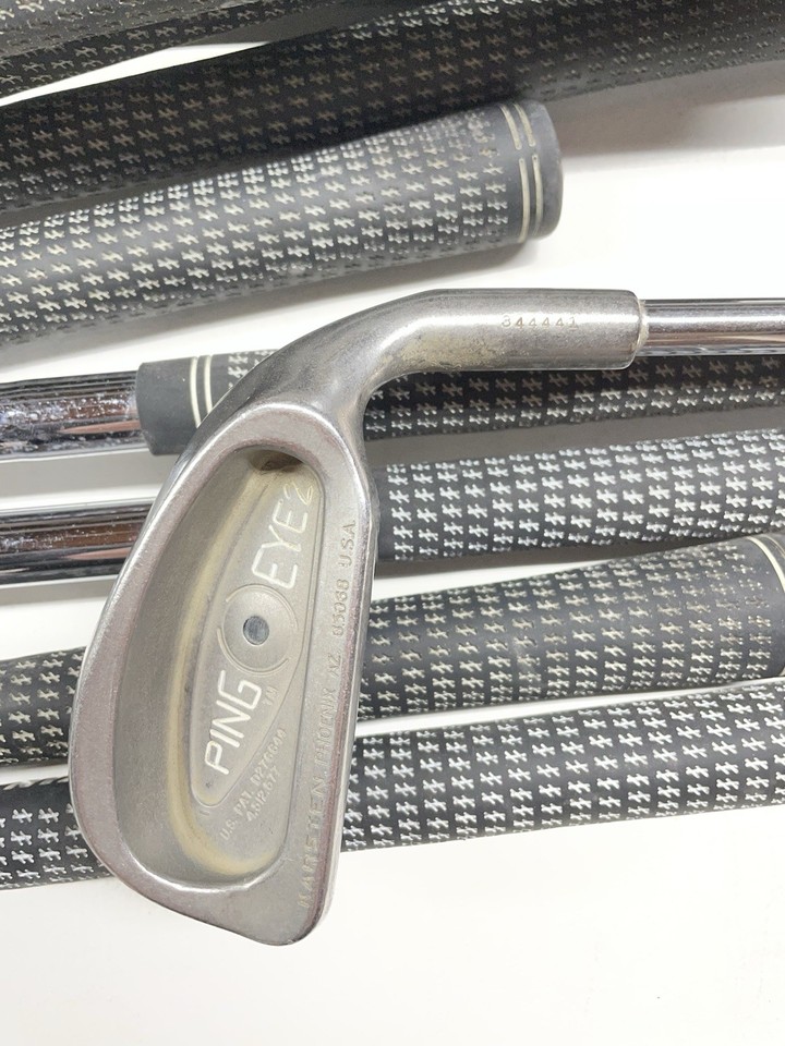 Ping Eye 2 Iron Set 2-SW Black Dot 10 Clubs RH Stainless | eBay