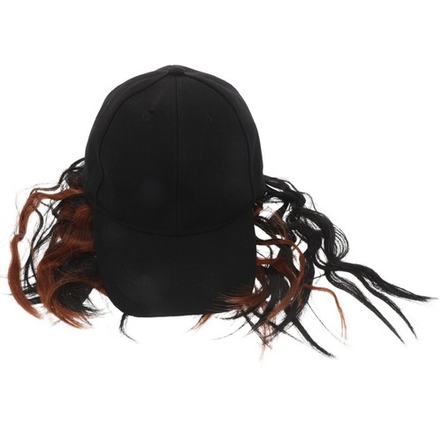 Wig Cap Miss Baseball Caps with Attached Wigs Bob Hair for Women | eBay UK