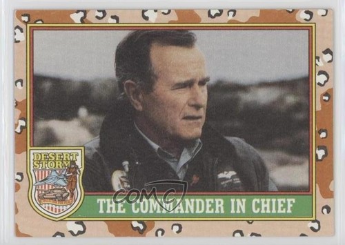 1991 Desert Storm George HW Bush The Commander In Chief (Yellow Storm ...