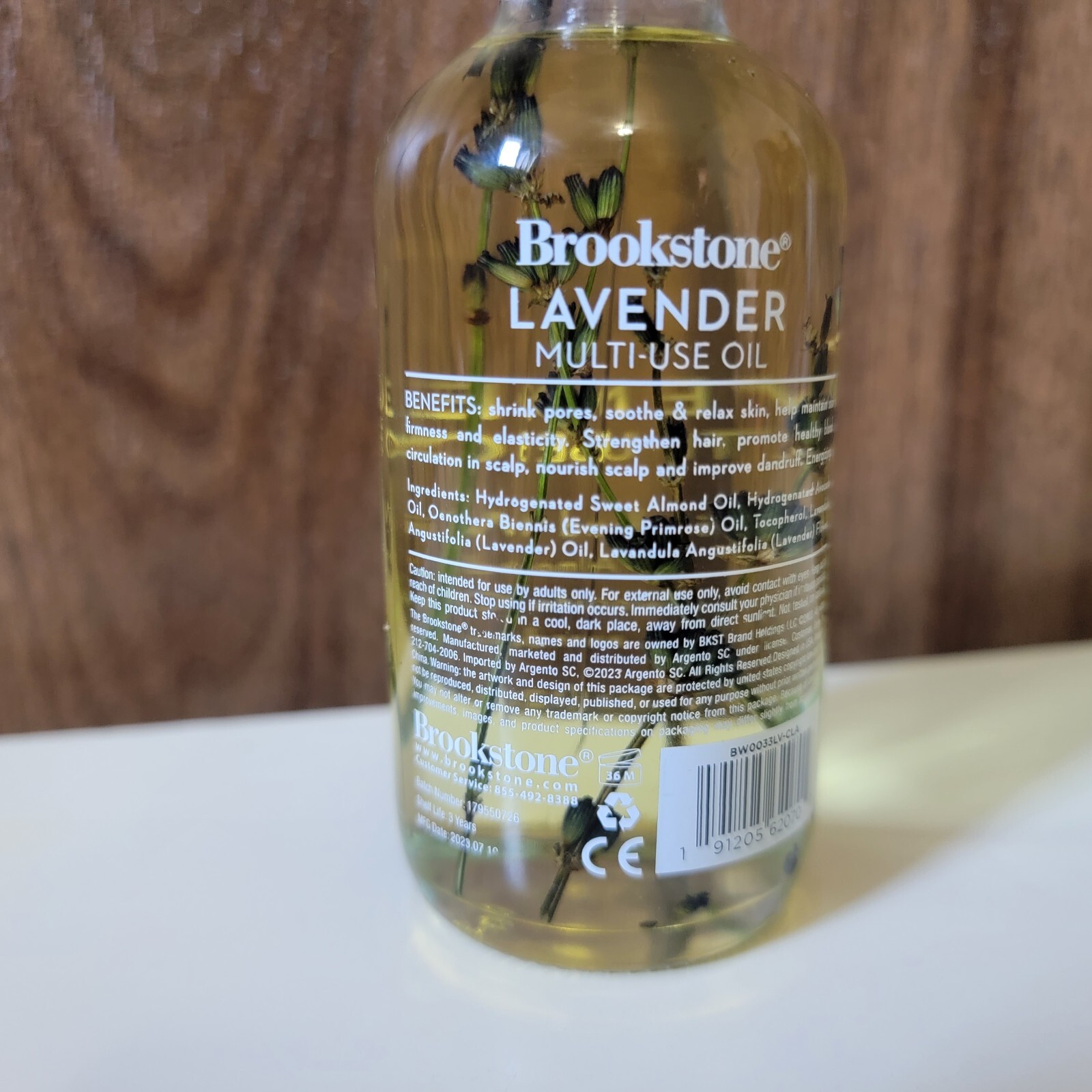 BROOKSTONE JOJOBA Multi Use Oil 4 fl oz Enriched w/ Olive & Almond Oil ...