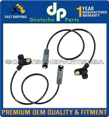 REAR WHEEL ABS SPEED SENSOR SENSORS 1998-2003 for BMW E38 740i 740iL ...