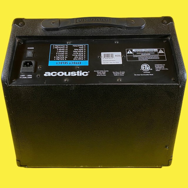 Acoustic ag30 x series