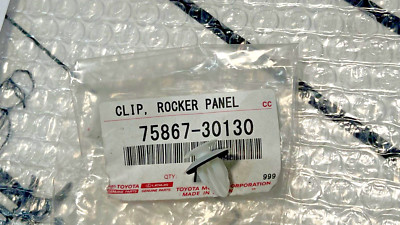 1-PC PK GENUINE TOYOTA & LEXUS (2006-2021) CLIP ROCKER PANEL MOLDING ...