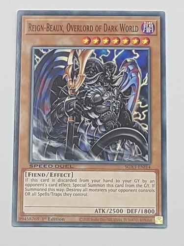 Reign Beaux Overlord Of Dark World