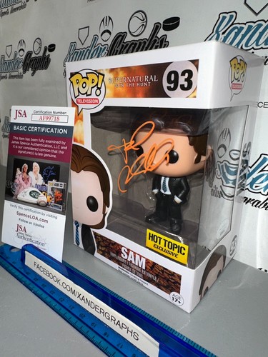 JARED PADALECKI SAM HT FBI SUPERNATURAL #93 SIGNED AUTOGRAPHED FUNKO ...