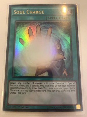 Yugioh VLP/NM Soul Charge DRL3-EN051 Ultra Rare | eBay