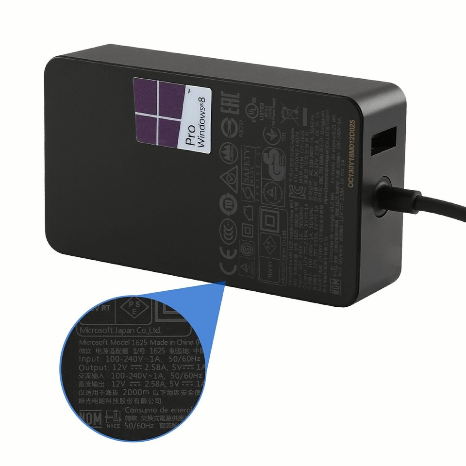 OEM 36W 1625 AC Adapter Charger for Microsoft Surface Pro 4 3 Power Supply 2024 | eBay