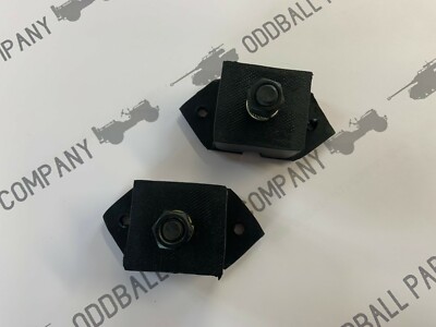 WILLYS JEEP MB FORD JEEP GPW G503 WW2 PAIR OF ENGINE MOUNTS FRONT ...