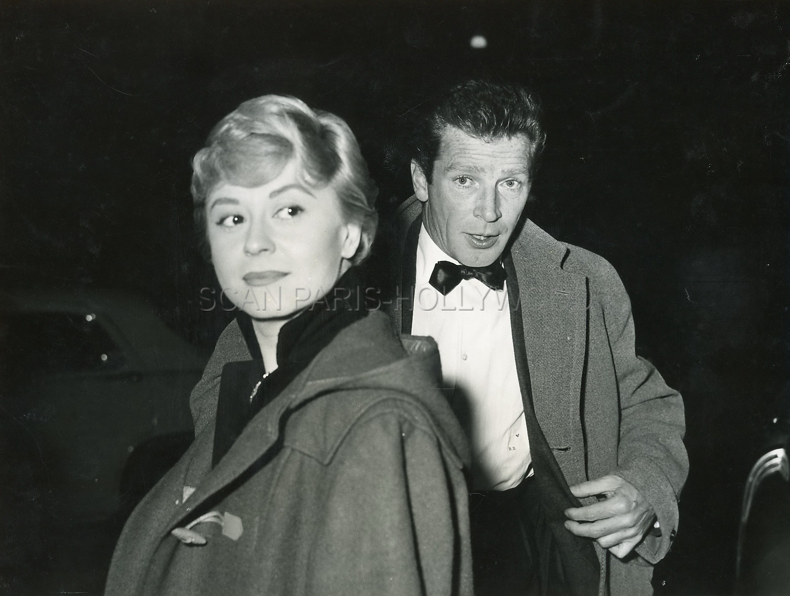 Richard Basehart Giulietta Masina Il Bidone Fellini 1955 Photo Genuine ...