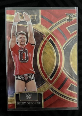 Riley Osborne 2024 WWE Select Premier Red Wave /99 SP NXT | eBay UK