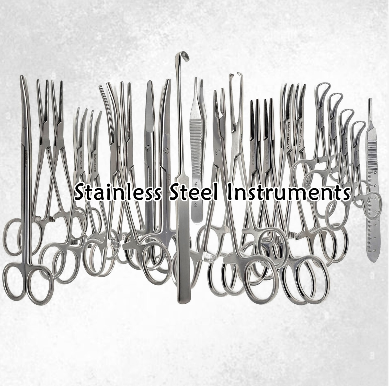 GENERAL SURGERY SPAY PACK STAINLESS STEEL INSTRUMENTS VETERINARY KIT ...