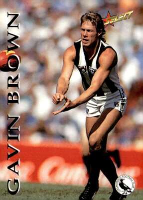 1995 AFL SELECT , GAVIN BROWN COMMON COLLINGWOOD | eBay Australia