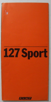Petit catalogue / brochure FIAT 127 sport , 70 HP | eBay