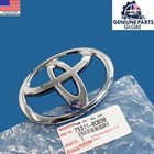 OEM NEW GENUINE TOYOTA SEQUOIA TUNDRA CHROME FRONT GRILLE EMBLEM 75311 ...