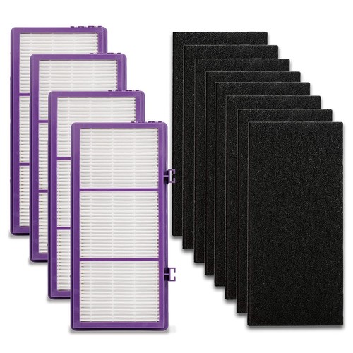 Holmes AER1 Replacement Filter Set, 4 Filters + 8 Carbon Filters ...
