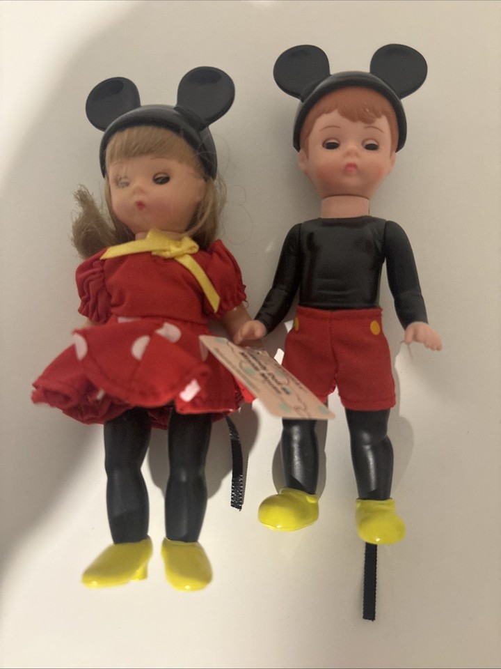 McDonalds Madame Alexander Mickey Mouse Club Boy Girl Dolls Sleep Eyes ...