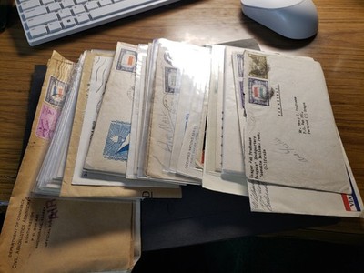 WOW! Big Lot of 55 WWII OVERRUN COUNTRIES Postal History Covers 1943 ...