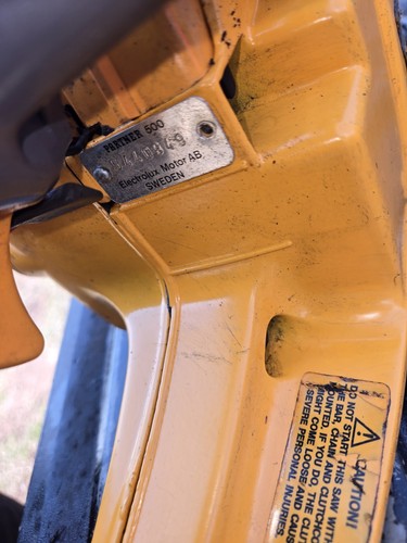 Pioneer Partner 500 Chainsaw Outdoor Saw | eBay