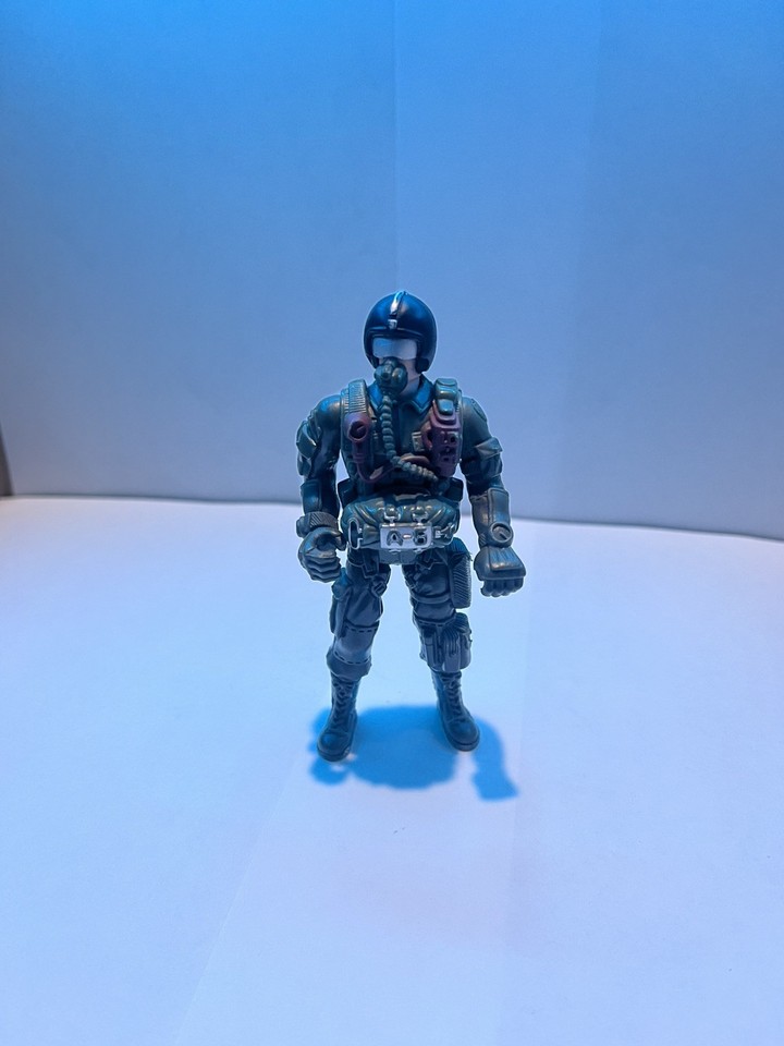 Chap Mei Solider Hero Force Excite Team A-6 Jet Fighter Pilot Figure ...