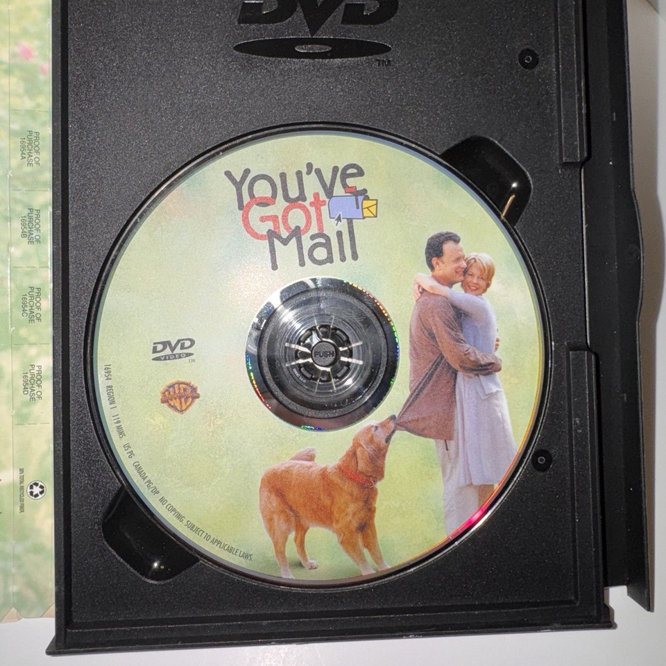 You've Got Mail (DVD, 1998) Tom Hanks Meg Ryan 85391695424| eBay