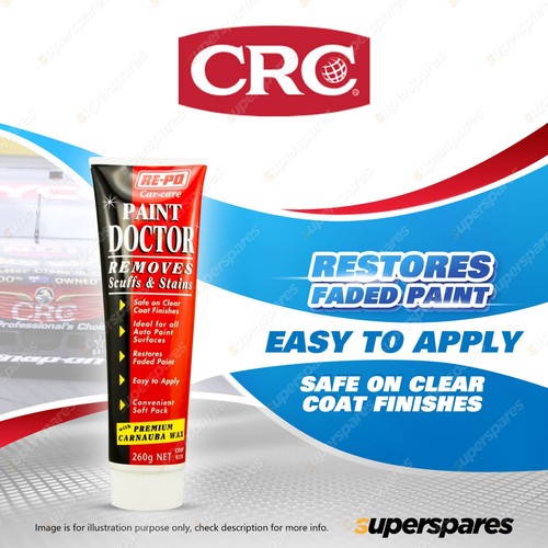 1 x CRC RE-PO Paint Doctor 260g Remove Scuffs Stain Provide Gloss ...