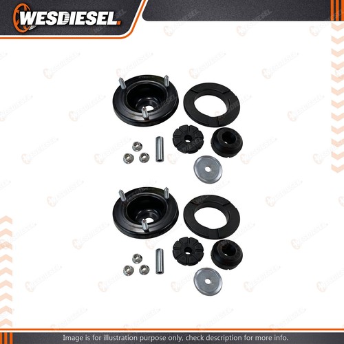 2 x Front KYB Strut Top Mounts fits Mitsubishi Pajero NS NT NW NX V75W ...