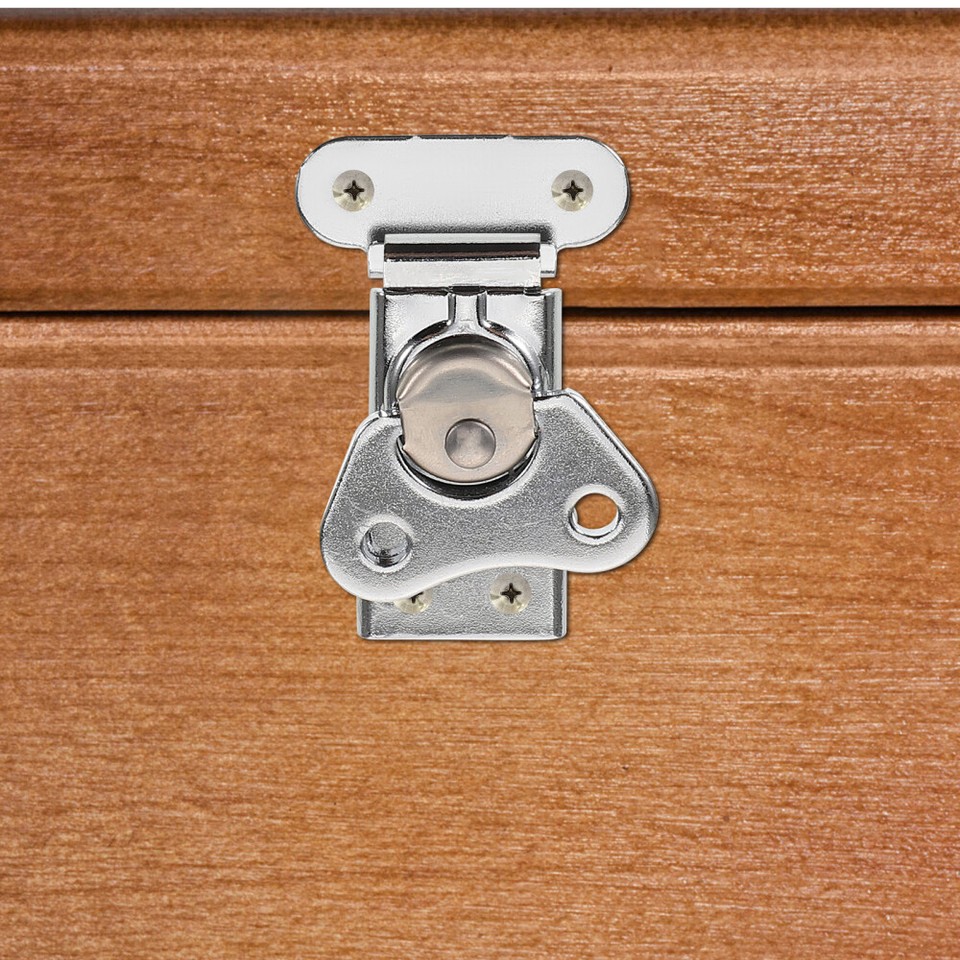 4 Pcs Stainless Steel Buckle Travel Chest Latch Hardware Cabinet Catch ...