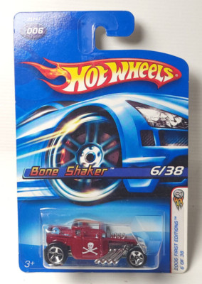 Hot Wheels Bone Shaker red 2006 First Editions | eBay