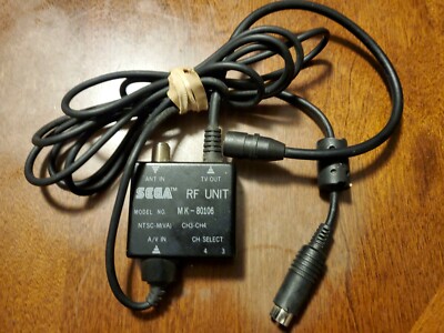 SEGA RF Unit MK-80106 for Sega Saturn - SEGA TV RF SWITCH | eBay