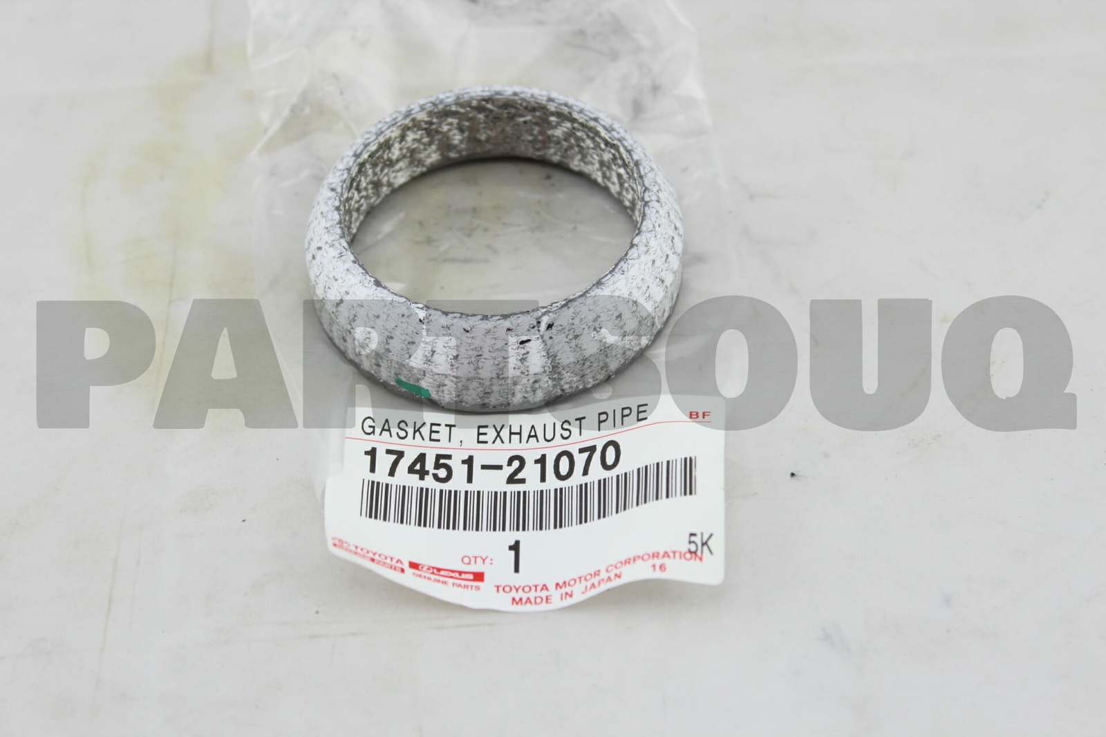1745121070 Genuine Toyota GASKET, EXHAUST PIPE 17451-21070 | eBay