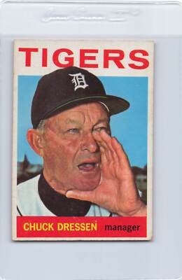 1964 Topps #443 Charlie Dressen Tigers EX/MT *DA-C4780 | eBay