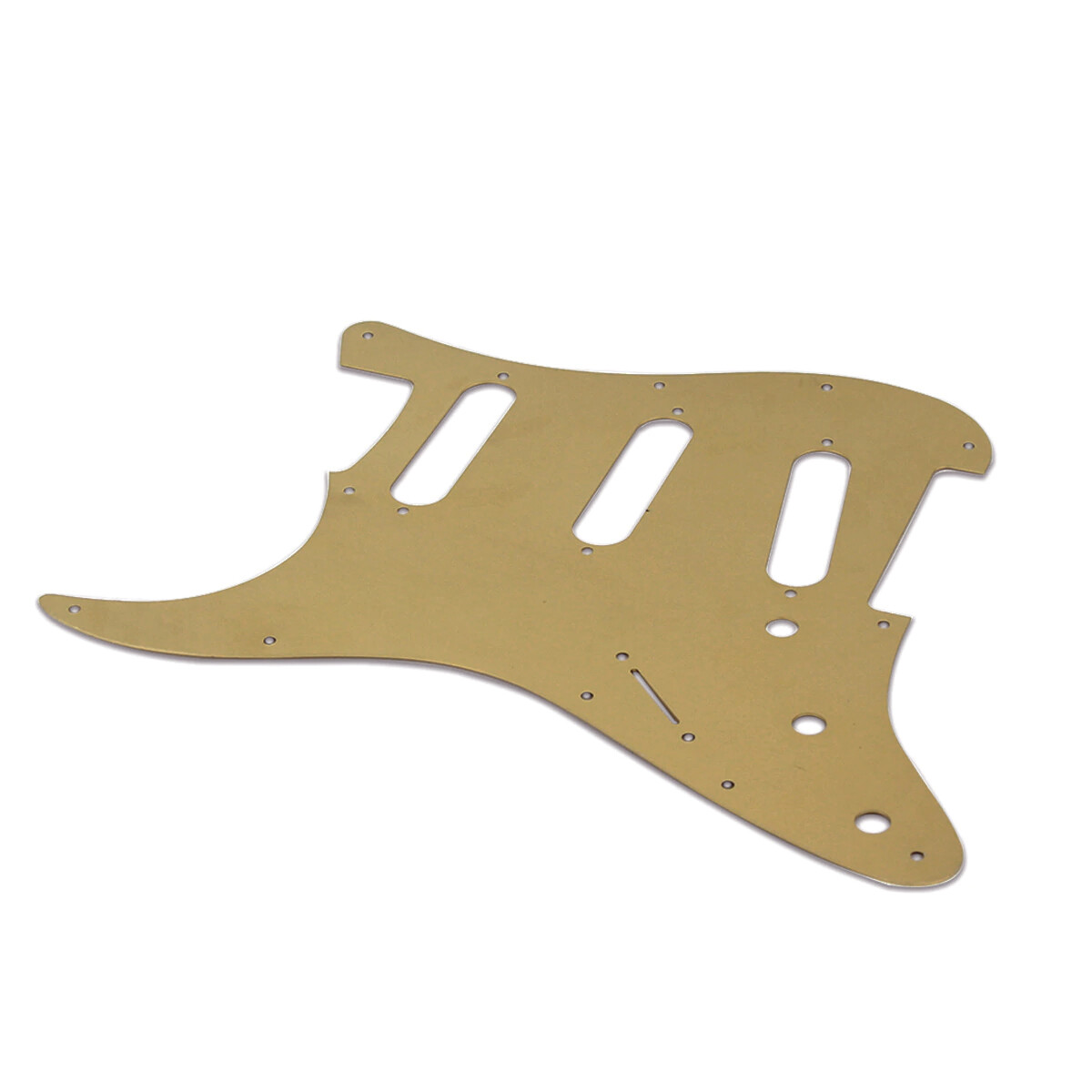 Stratocaster Brushed Aluminium Pickguard Scratchplate Strat Fits Fender ...
