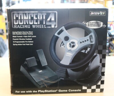Interact Concept 4 Racing Wheel PREOWNED *Free Shipping* | eBay